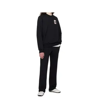 Casablanca Long Sleeve Sweatshirt With Graphic Logo Patch