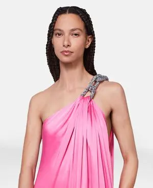 Stella McCartney Embellished Chain-linked Gown