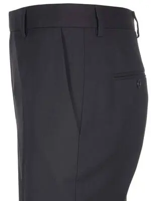 Celine Wool Gabardine Tapered Leg Trousers