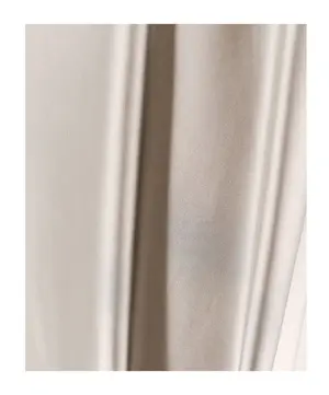 Giorgio Armani Side Silt Satin Skirt - Grey