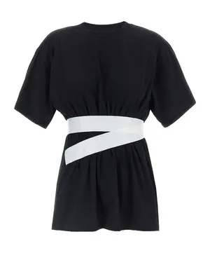 MAISON MARGIELA Taped Jersey T-shirt - Black