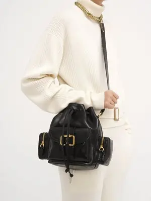 Chloé Camera Bucket Bag - Black
