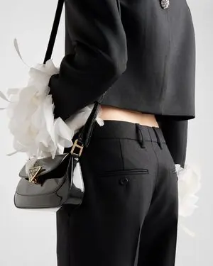 Prada Tailored Straight-leg Trousers - Black