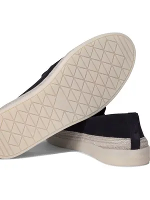Prada Round Toe Slip-on Loafers