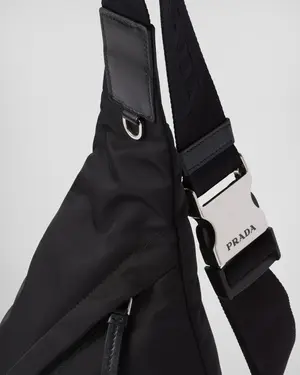 Prada Logo Plaque Zipped Backpack