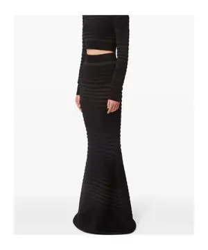Nina Ricci Striped Mermaid Skirt