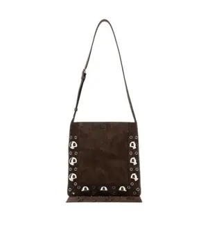 Valentino Garavani Nellcte Logo Plaque Shoulder Bag