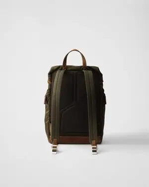 Prada Re-nylon And Suede Backpack