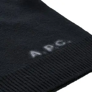 A.p.c. Esther Round Neck Sweater - Black