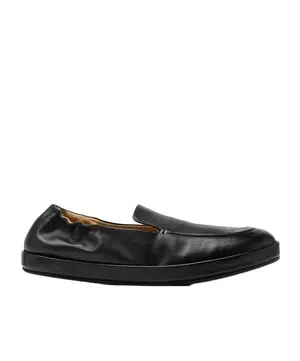 Marsèll Gathered Slip-on Loafers - Black