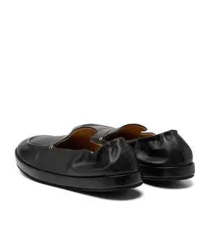 Marsèll Gathered Slip-on Loafers - Black