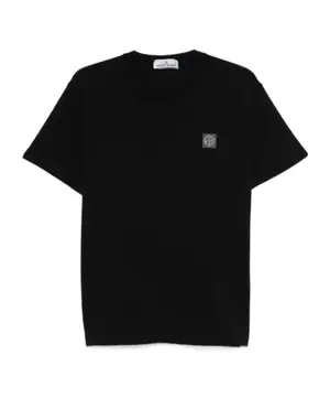 Stone Island Compass Graphic T-shirt - Black