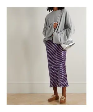 Dries Van Noten Cotton Knit Draped Sweatshirt
