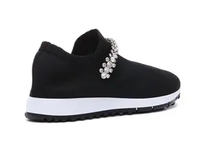 JIMMY CHOO Verona Embellished Sock Sneakers