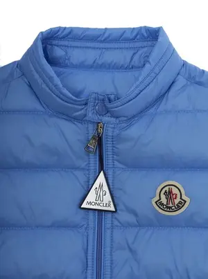 Moncler Packable Down Gilet With Stand Collar
