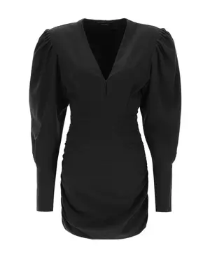 Isabel Marant Étoile Long Sleeve V-neck Dress