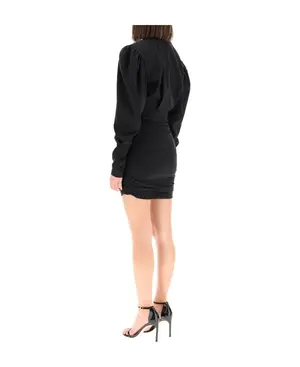 Isabel Marant Étoile Long Sleeve V-neck Dress
