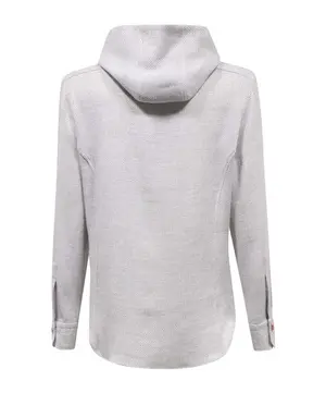 Kiton Hooded Shirt