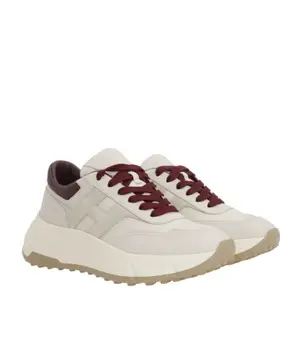 Hogan Hi-fi Lace-up Sneakers - White