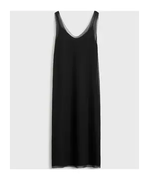 TOTEME Sleeveless Chiffon Midi Dress