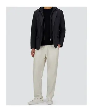 Herno Hooded Three-button Jacket