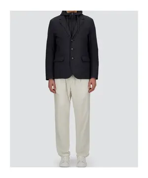 Herno Hooded Three-button Jacket