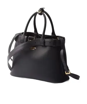 Prada Open-top Medium Handbag - Black