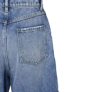 MAISON MARGIELA High-waisted Cut-out Jeans