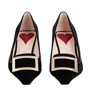 ROGER VIVIER Viv Canard" Pumps With Metal Buckle
