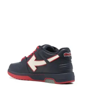 Off-White Out Of Office "arrow" Detail Sneakers - Black