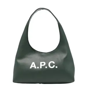 A.p.c. Mini Ninon Shoulder Bag - Black