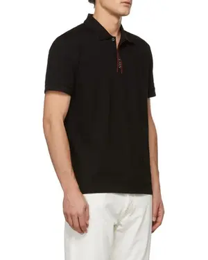 Alexander McQueen Logo Tape Polo Shirt