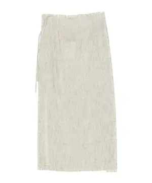 THE ROW Tie-waist Skirt - White