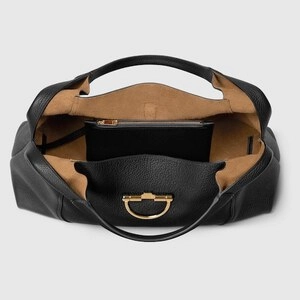 Gucci Softbit Maxi Shoulder Bag - Black