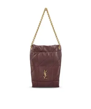 Saint Laurent Logo Plaque Chained Shoulder Bag