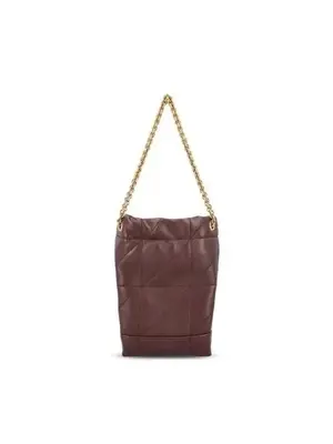 Saint Laurent Logo Plaque Chained Shoulder Bag