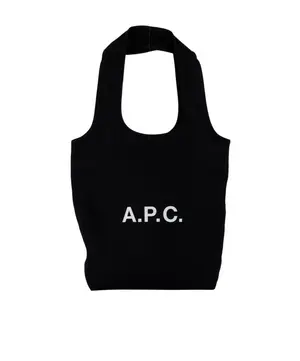 A.p.c. Ninon Small Tote Bag - Black