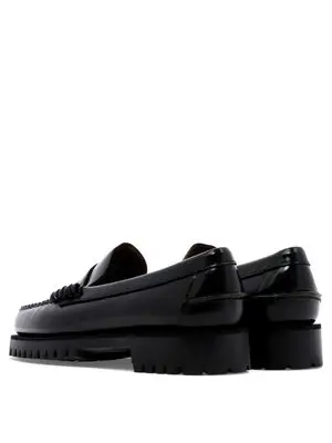 SEBAGO Round Toe Chunky Sole Flat - Black