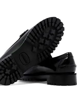 SEBAGO Round Toe Chunky Sole Flat - Black