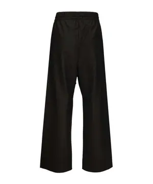 Fear Of God Wide-leg Drawstring Trousers - Black