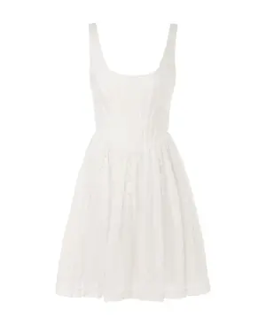 Zimmermann Alight Corset Linen Minidress - Ivo