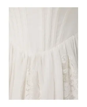 Zimmermann Alight Corset Linen Minidress