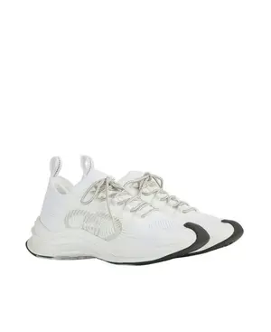 Gucci Run Lace-up Sneakers - White