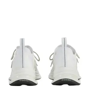 Gucci Run Lace-up Sneakers - White