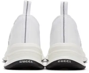 Gucci Run Lace-up Sneakers - White