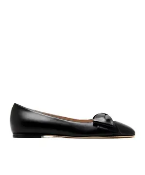 Valentino Garavani Bow Detail Ballet Flats - Black