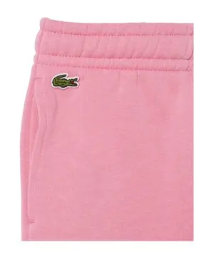 Lacoste Embroidered Crocodile Logo Jogger Sweatpants - Pink