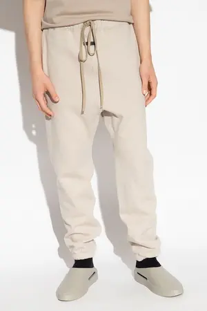 Fear Of God Drawstring Straight Leg Trousers - Nude