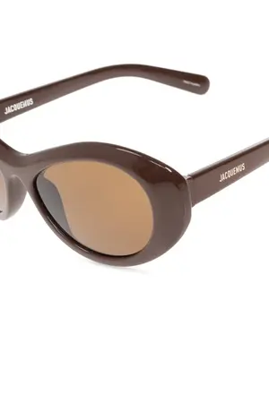 Jacquemus Full Frame Sunglasses - Brown