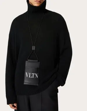 Valentino Garavani Vltn Leather Pouch